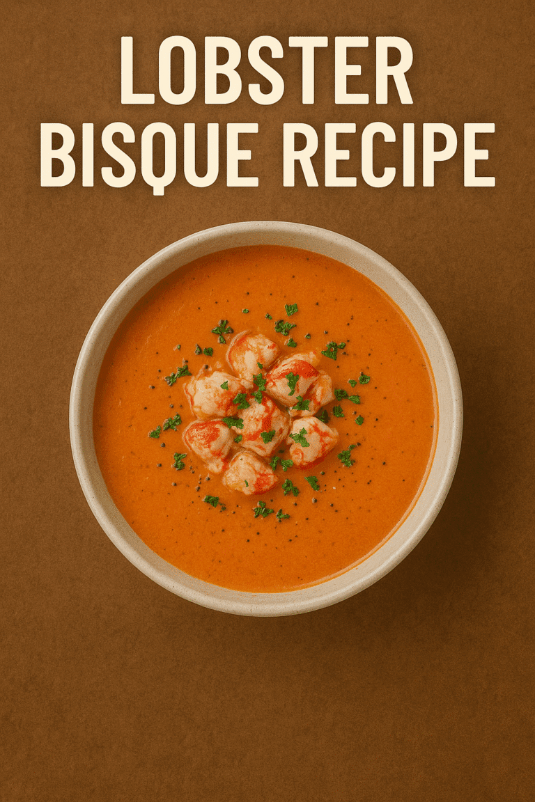 Lobster Bisque Recipe for Seafood Lovers - Tastcrafter