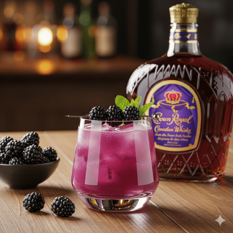 Blackberry Crown Royal Recipe - Tastcrafter