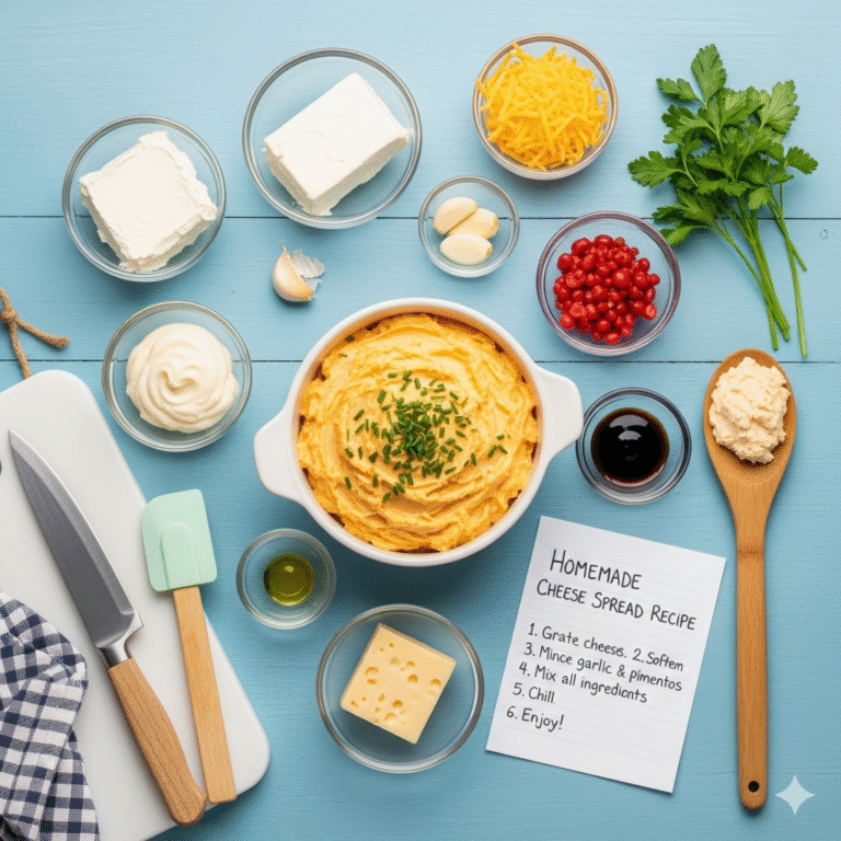 Delicious and Creamy Cheese Spread Recipe - Tastcrafter