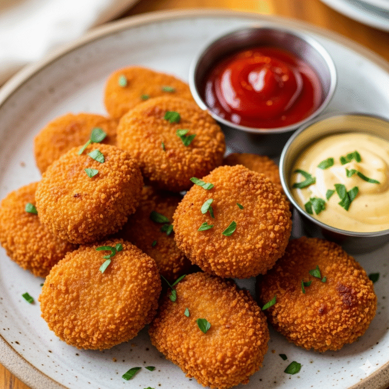 Crispy Homemade Chicken Nuggets Recipe - Tastcrafter